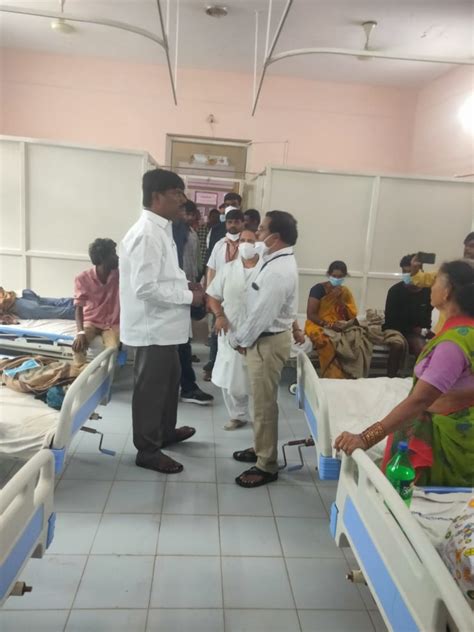 ప్రభుత్వ ఆస్పత్రిలో ఎమ్మెల్యే పెద్ది తనిఖీ Spot Voice News