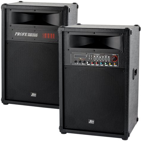 Cumpara Set Boxe Jrh 2035 Profesional 13 Equlizator Microphone Si