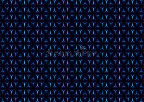 Dark Blue Triangle Pattern Digital Technology Presentation Background