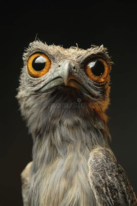 Festival Of Owls Week Potoo Bird Close Up Striking Eyes And Unique