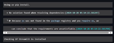 Requirementstxt Error Community Cloud Streamlit