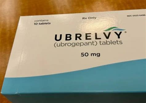 Ubrelvy Ubrogepant 50mg Tablets At ₹ 7300box Rizatriptan Tablet In
