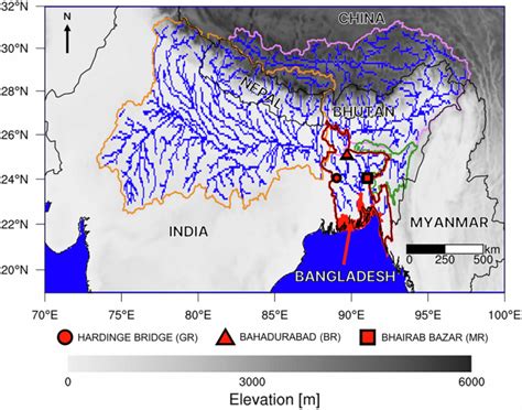 High Resolution Gridded Streamflow Data For Ganges Brahmaputra Meghna