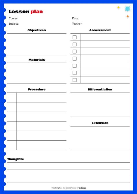 Aduko Simple Notebook Style Lesson Planner My Planner