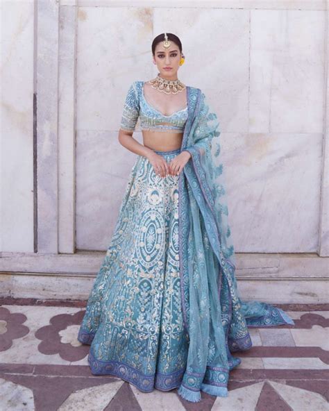 Stunning Blue Lehengas You Need To Explore In 2024