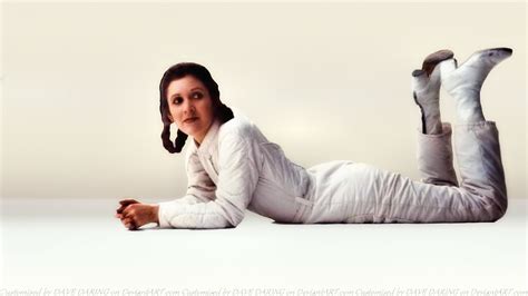 Carrie Fisher Princess Leia Xxi By Dave Daring On Deviantart