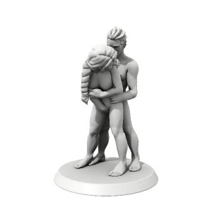 Erotic Pose Made With Hero Forge