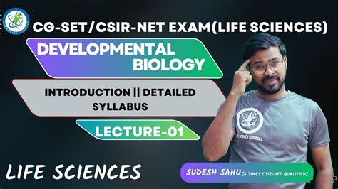 DEVELOPMENTAL BIOLOGY L INTRODUCTION DETAILED SYLLABUS CSIR NET CG SET YouTube