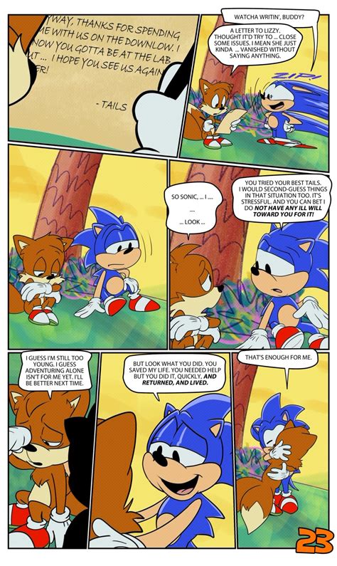 Tails Adventure Pg Adventures Of Sonic The Hedgehog The Stories Continue Comic Fury