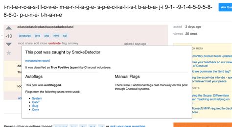 a machine can flag spam automatically can it do better meta stack