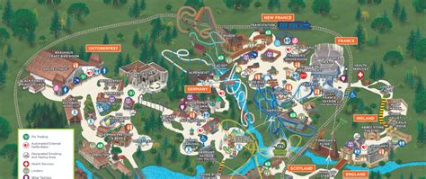 Theme Park Hours And Map