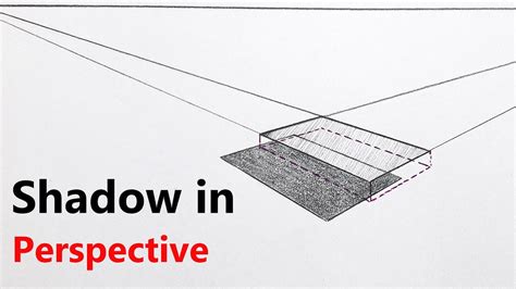 Shadows In Perspective How To Draw The Shadow Of Floating Objects YouTube