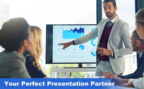 Presentation Clicker With Case Storage Wireless Presenter Remote Red Laser Pointer