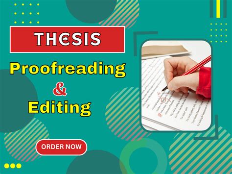 A Thesis Proofreading And Editing Professionally Within 24 Hours Upwork