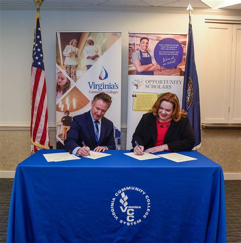 Virginias Community Colleges Opportunity Scholars Form Strategic Partnership VCCS