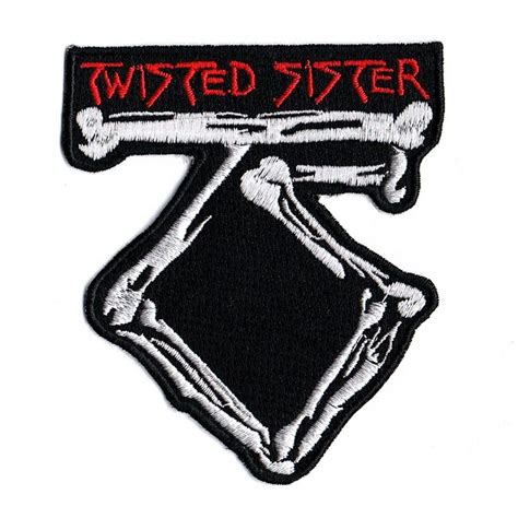 Twisted Sister Logo Patch