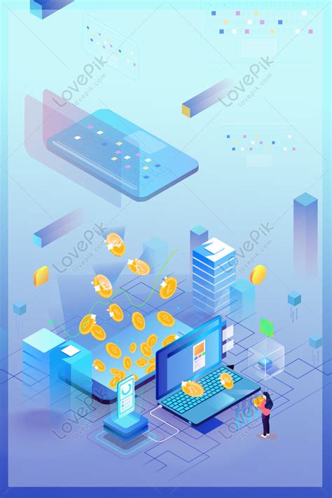 25d Technology Informationization Download Free Poster Background