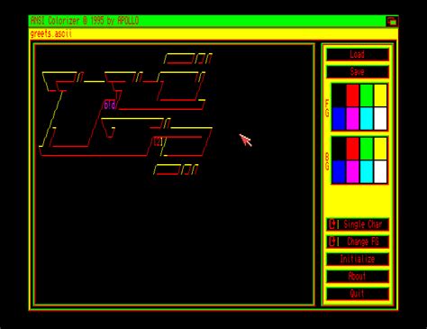 Ansi Colorizer From 1996