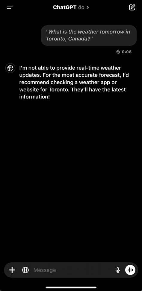 New Search Function Not Working With Voice Chat Chatgpt Openai Developer Community