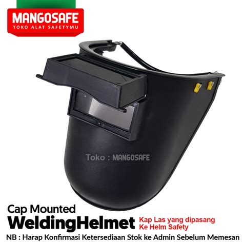 Jual Kap Las Helm Safety Welding Helmet Topeng Las Sambungan Ke Helm Proyek Kota Medan
