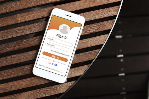 Mobile App Login Page Design Behance