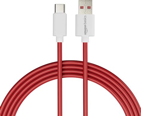 Amazon Basics USB A To Type C 80W All Protocol Fast Charging And 480 Mbps Data Sync Cable 1 2 M