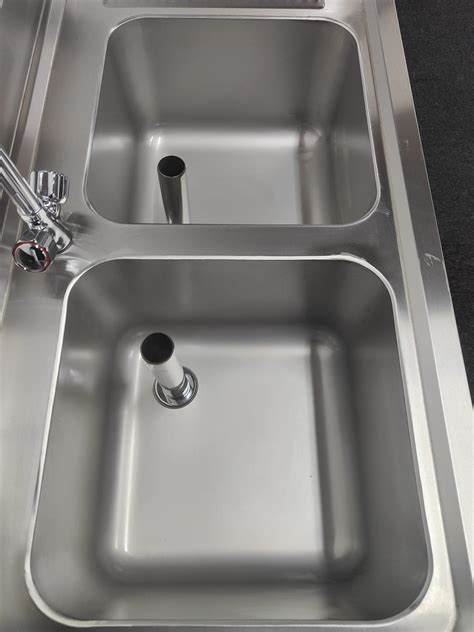 New Foodsville Saver Plus 1400mm Stainless Steel Double Bowl Sink With