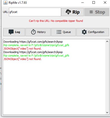 JSONObject["video"] not found - gfycat.com · Issue #1774 · RipMeApp/ripme · GitHub