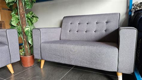 New Grey Scandi Sofa Set 32 Furniture And Home Living Furniture Sofas On Carousell