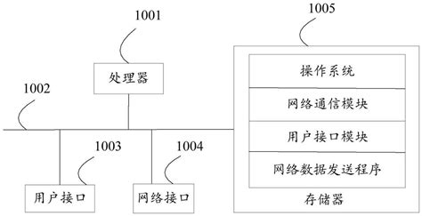 Network Data Sending Method System Sending Device And Storage Medium