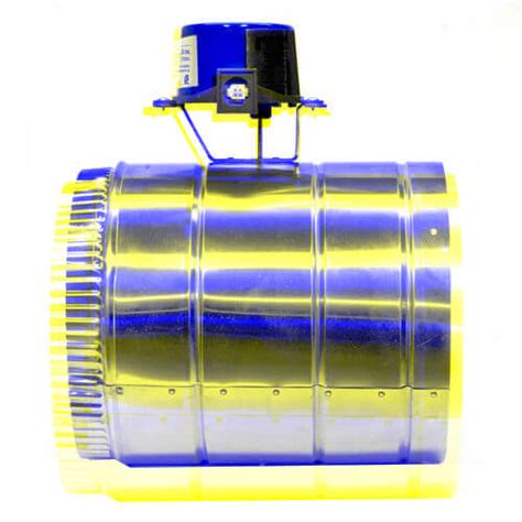 Gvd 10pl Field Controls Gvd 10pl 10 Automatic Gvd Vent Damper Without Harness