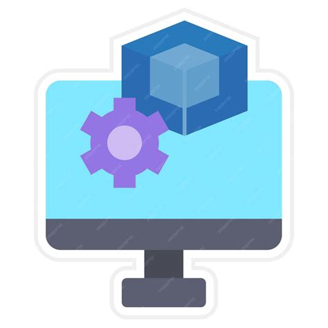 Premium Vector Software Icon
