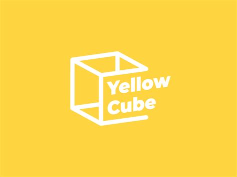 Yellow Cube Logo Animation By Dmitry Tikhonchuk On Dribbble