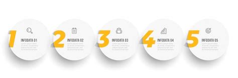 Premium Vector Infographic Design Template With Number 5 Options Or