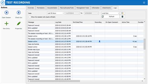 New Feature Devolutions Password Server 20201 Recording Server Devolutions Blog