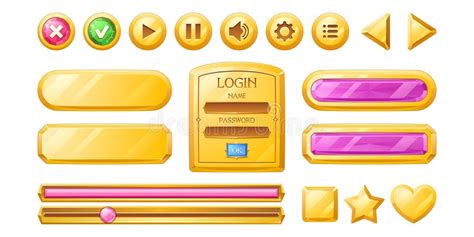 Login Ui Game Stock Illustrations 376 Login Ui Game Stock Illustrations Vectors And Clipart