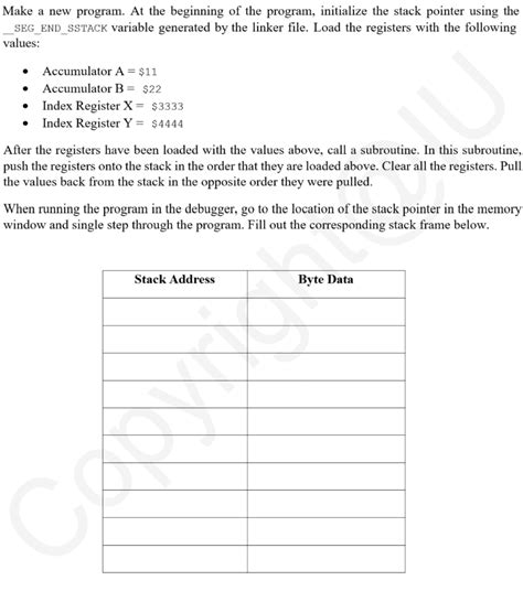Solved Use Assembly To Make A New Program At The Beginning Chegg