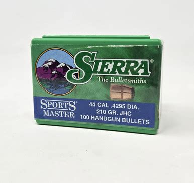 Sierra 44 Cal44 Mag 429 Dia Reloading Bullets Sports Master