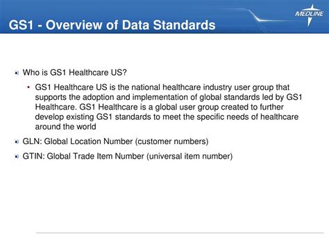 PPT GS1 Data Standards Overview PowerPoint Presentation Free Download ID 540686