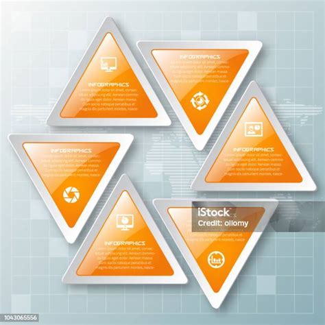 추상적인 3d 종이 인포 그래픽 비즈니스 템플릿입니다 벡터 일러스트 레이 션 3차원 형태에 대한 스톡 벡터 아트 및 기타 이미지 3차원 형태 거래자 공란 Istock