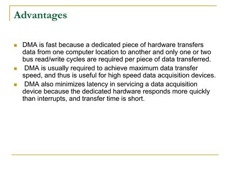 Direct Memory Access Ppt Pptx Computer Peripherals Computing
