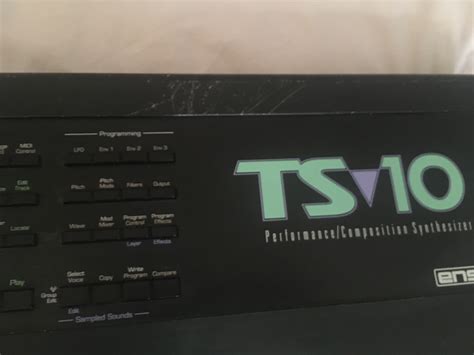 Ts10 Ensoniq Ts10 Audiofanzine