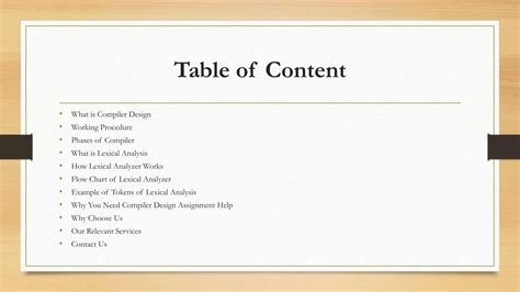 Valuable Information On Lexical Analysis In Compiler Design Pptx