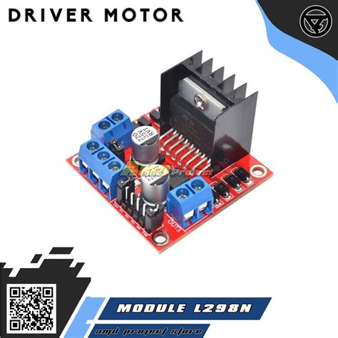 Jual Module L298n Dual Motor Driver Modul L298 H Bridge With Heatsink