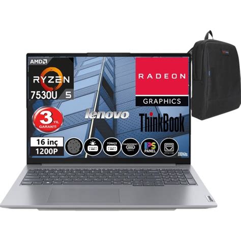 Lenovo Thinkbook Gen Abp Amd Ryzen U Gb Ram Gb Ssd Wuxga X Freedos