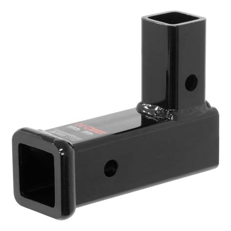 Curt 45013 Vertical Receiver Trailer Hitch Adapter 2 Inch 5000 Lbs