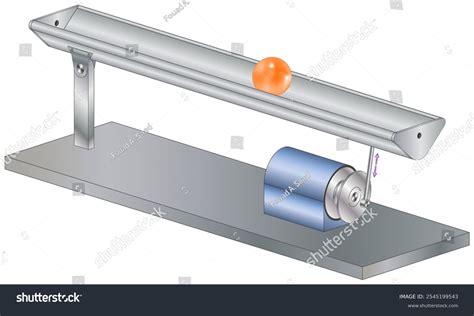 Ball Beam System Consists Long Beam Stock Vector Royalty Free 2545199543 Shutterstock
