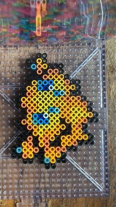 Diy Pokemon Fuse Bead Easy Craft Ideas Tutorial Joltik Youtube