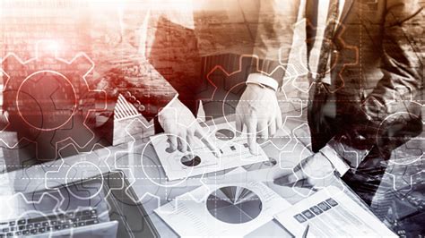 이중 노출 기어 메커니즘 배경 흐리게 비즈니스와 산업 공정 자동화 개념입니다 기어 기계 부분에 대한 스톡 사진 및 기타 이미지 기어 기계 부분 투자 공학 Istock