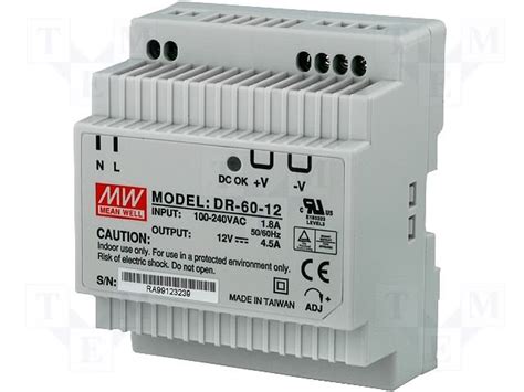 Dr 60 12 Mean Well Dr6012 Datasheet